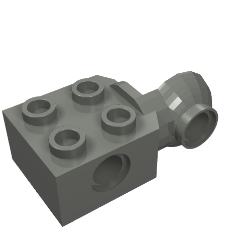 Part 48171 - Technic, Brick Modified 2 x 2 with Pin Hole and Rotation ...
