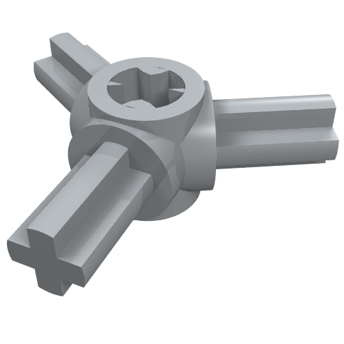 Part 57585 - Technic, Axle Connector Hub with 3 Axles – Bricks in Sweden